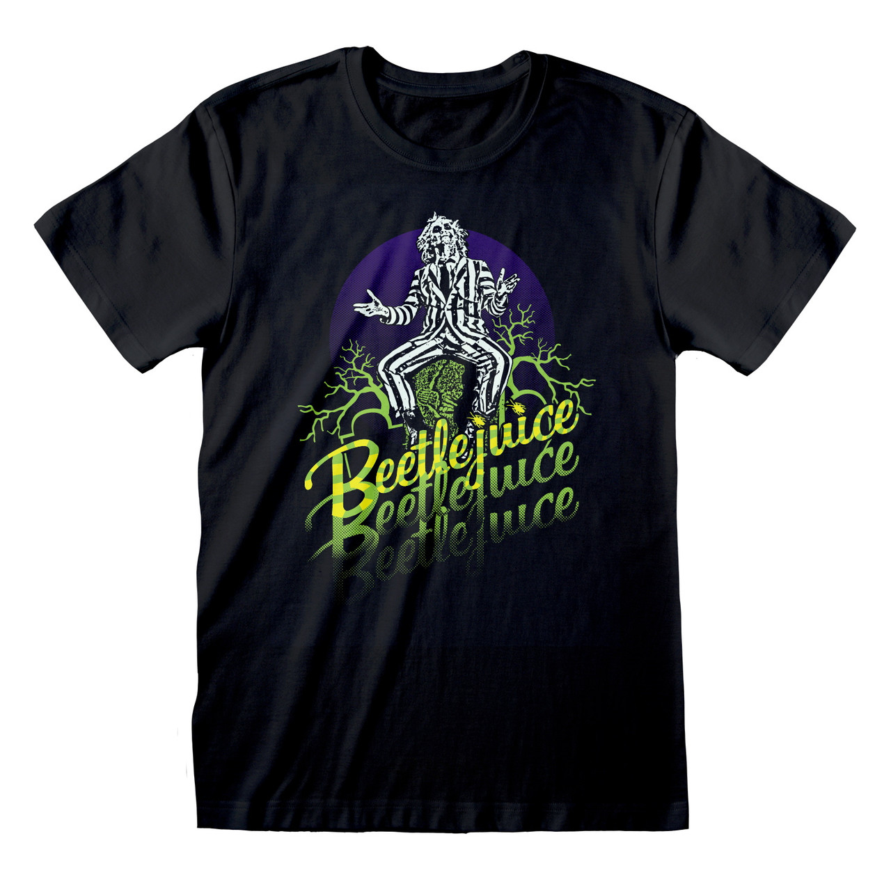 Beetlejuice 'Triple B' (Black) T-Shirt | Eyesore Merch