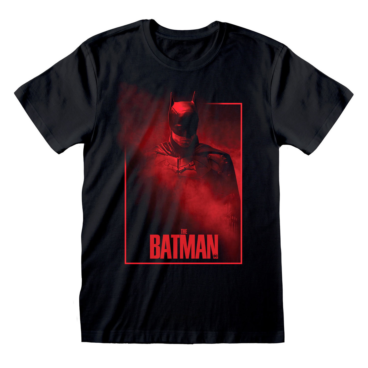 The Batman 'Red Smoke' (Black) T-Shirt