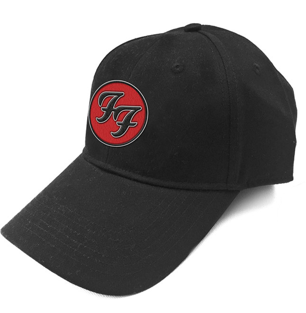 Foo Fighters 'FF Logo' (Black) Baseball Cap