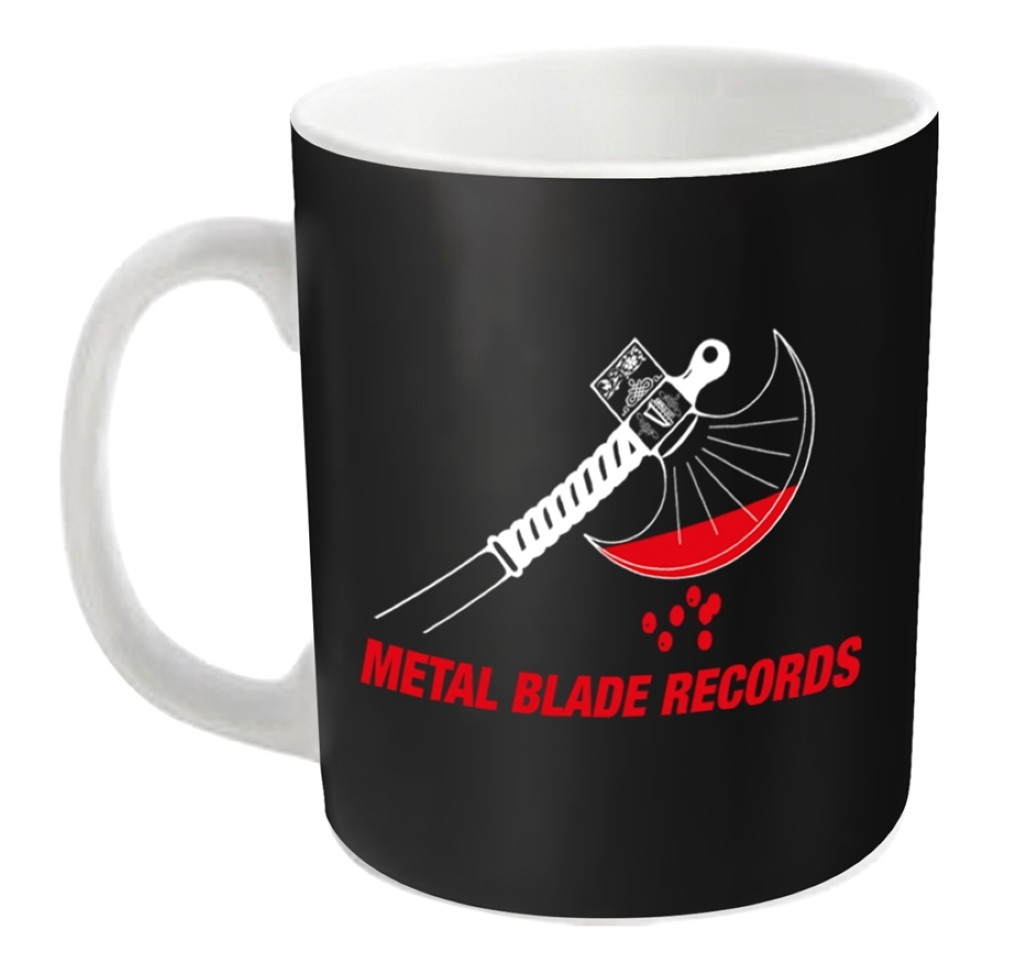 Metal Blade Records 'Axe Logo' (Black) Mug | Eyesore Merch