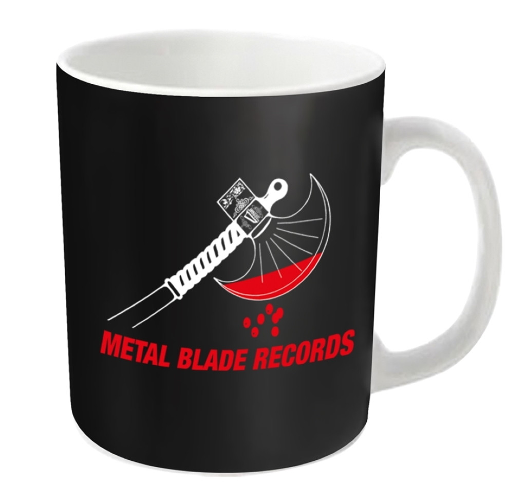Metal Blade Records 'Axe Logo' (Black) Mug | Eyesore Merch