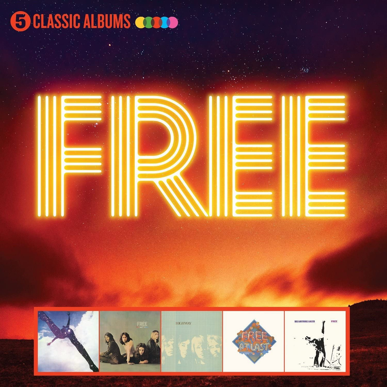Free '5 Classic Albums' 5CD set
