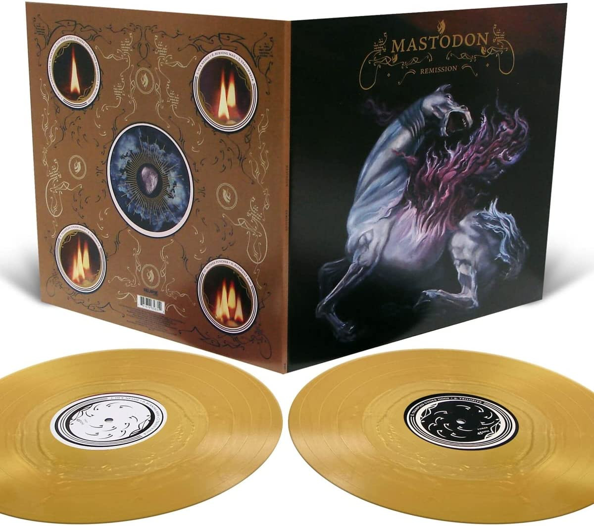Mastodon 'Remission' 2LP Gold Nugget Vinyl