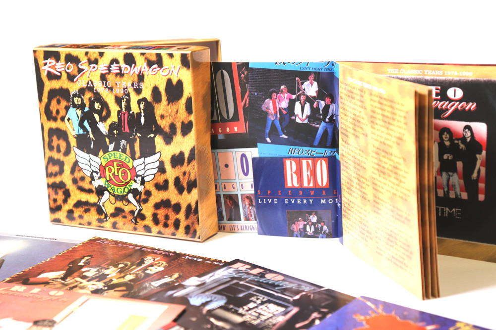 REO Speedwagon 'Classic Years 1978-1990' 9CD Box Set