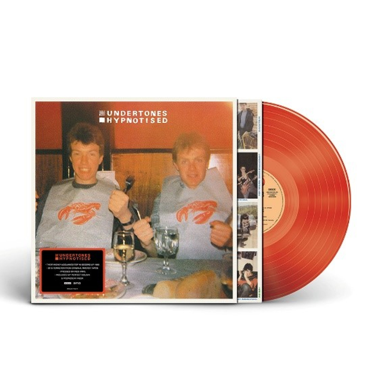 The Undertones Hypnotised Red Vinyl
