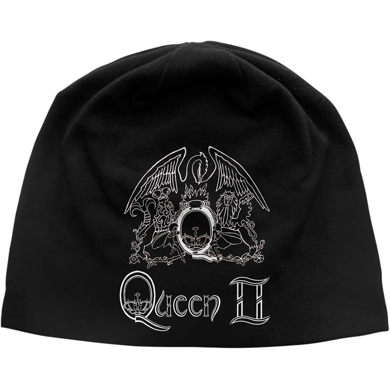 Queen 'II' (Black) Beanie Hat
