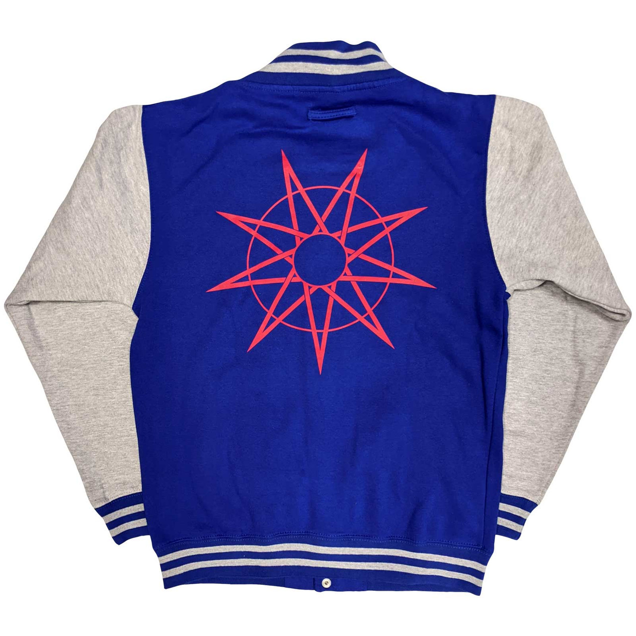 Slipknot '9-Point Star' (Blue & Grey) Varsity JacketJacket
