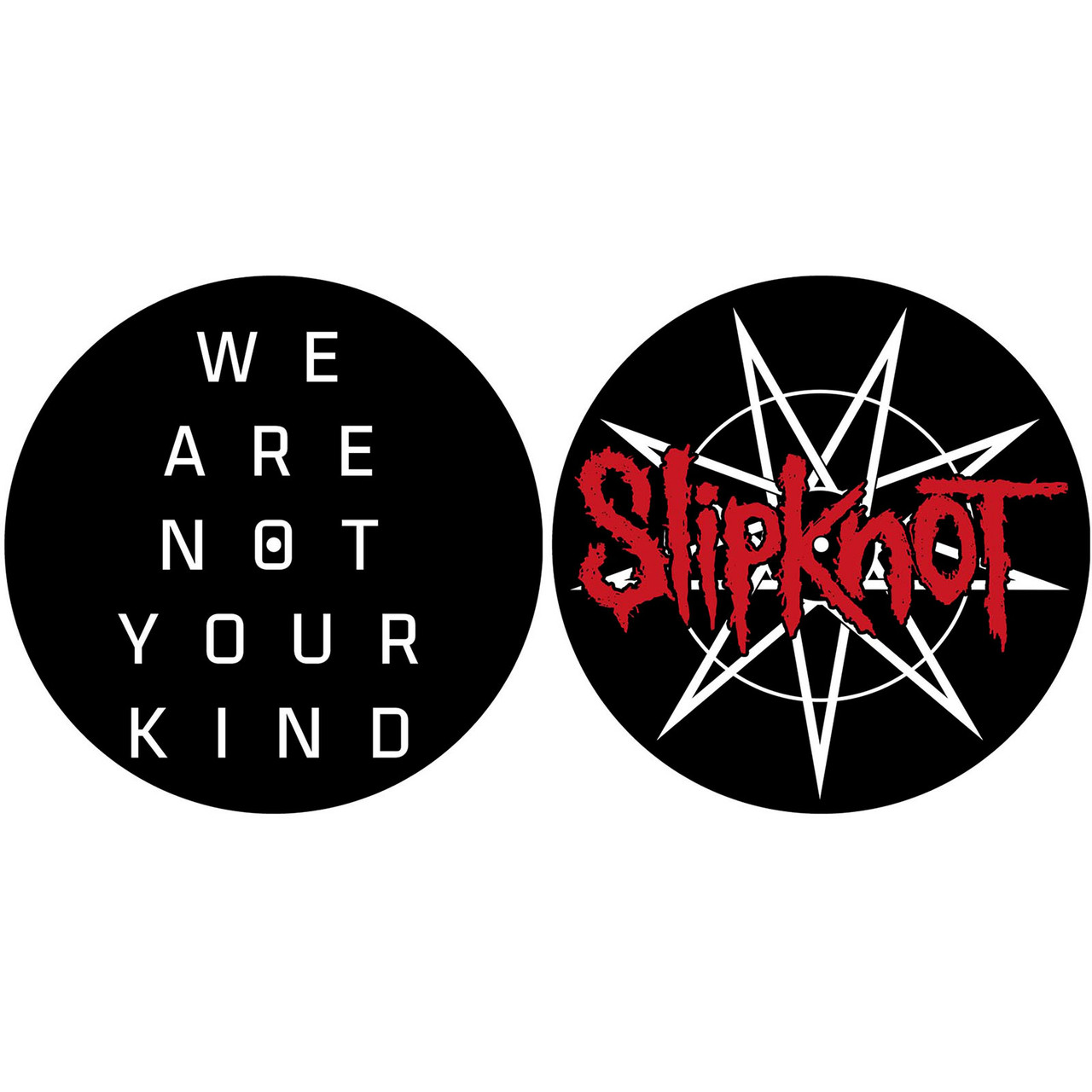 Slipknot 'We Are Not Your Kind' Turntable Slipmat Set