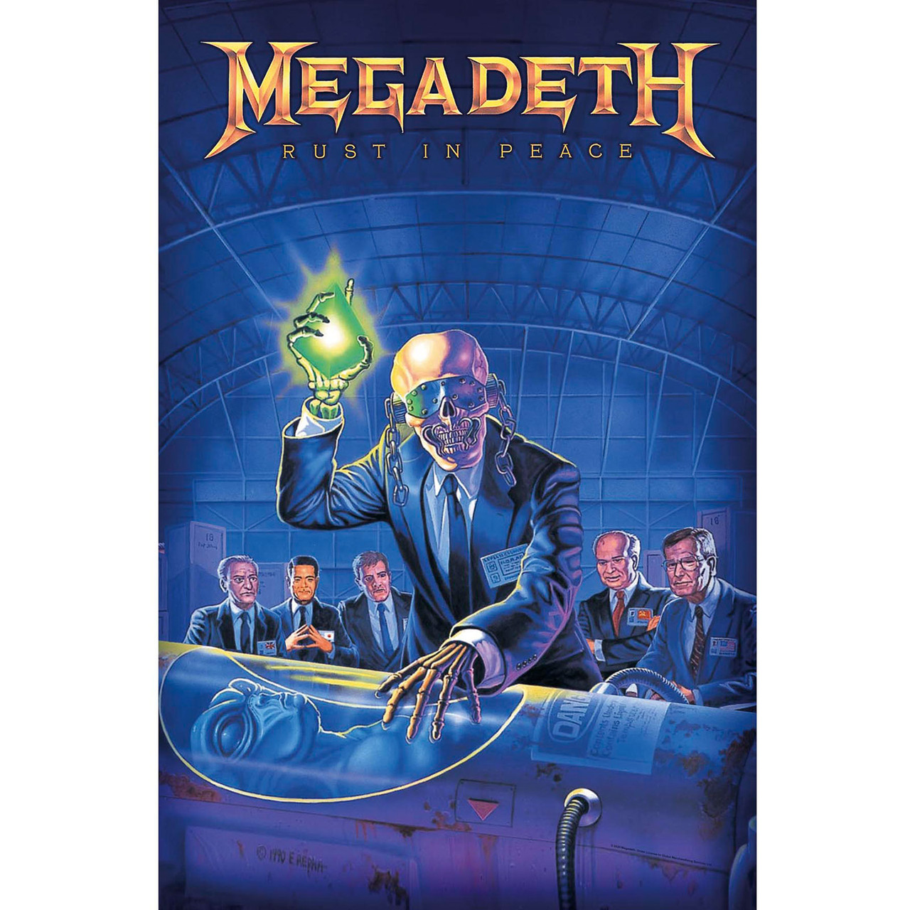 Megadeth 'Rust In Peace' Textile Poster