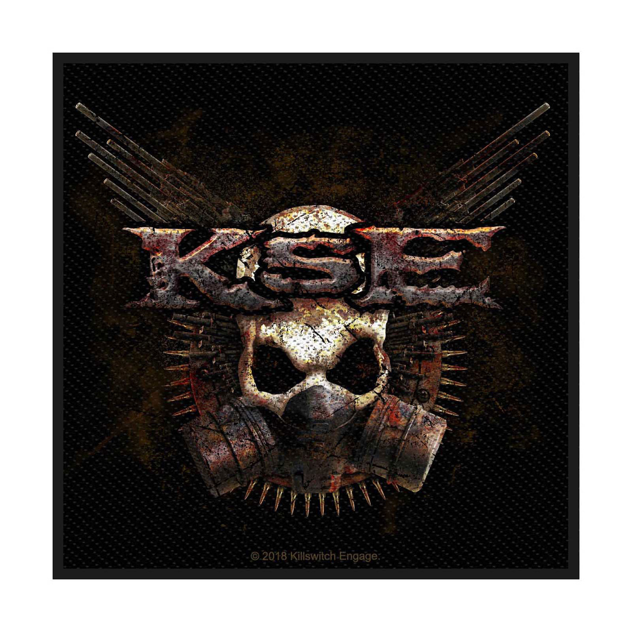 Killswitch Engage 'Gas Mask' (Black) Patch