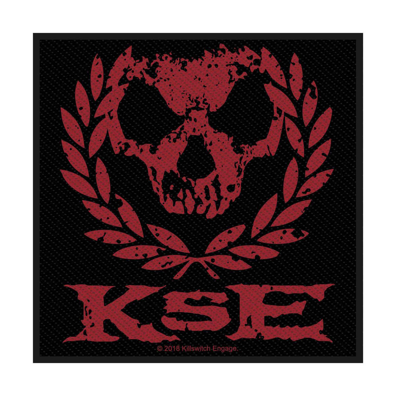 Killswitch Engage 'Skull Wreath' (Black) Patch