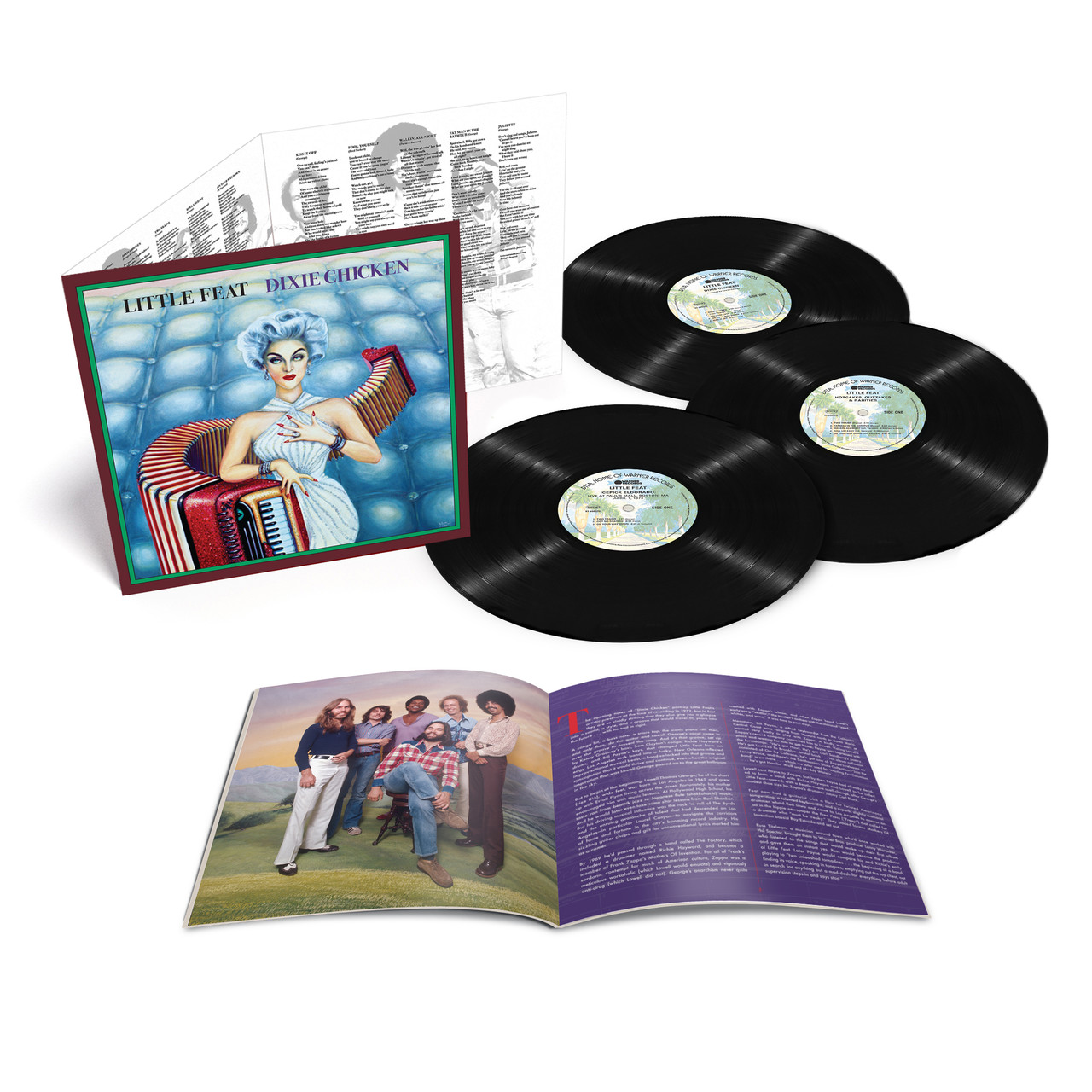 Little Feat 'Dixie Chicken' (Deluxe Edition) 3LP Black Vinyl