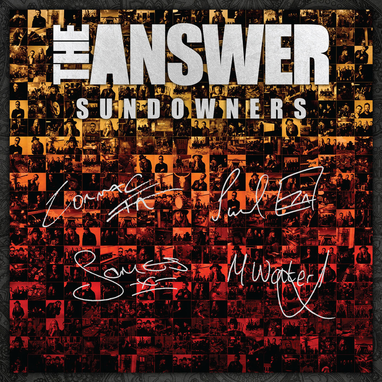 The Answer 'Sundowners' Signed Limited Edition Red Vinyl LP