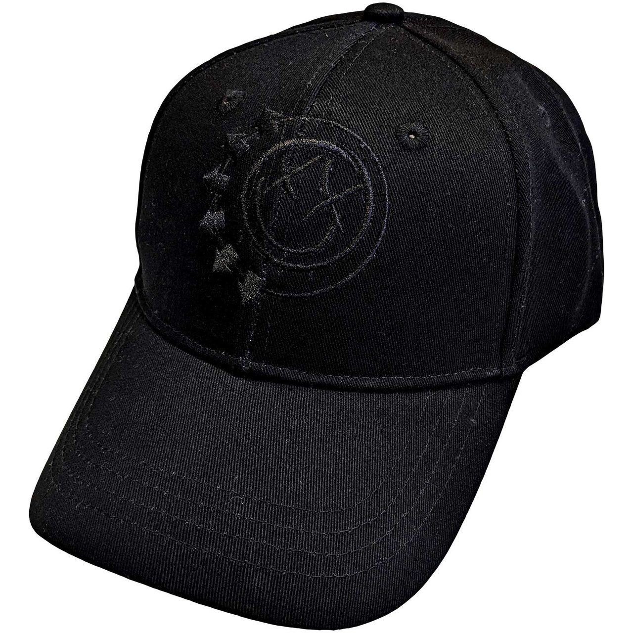 Blink-182 'Black Six Arrow Smile' (Black) Baseball Cap