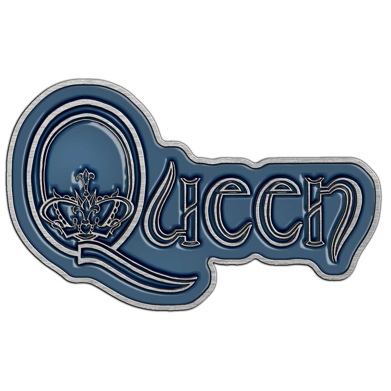 Queen 'Logo' Pin Badge | Eyesore Merch