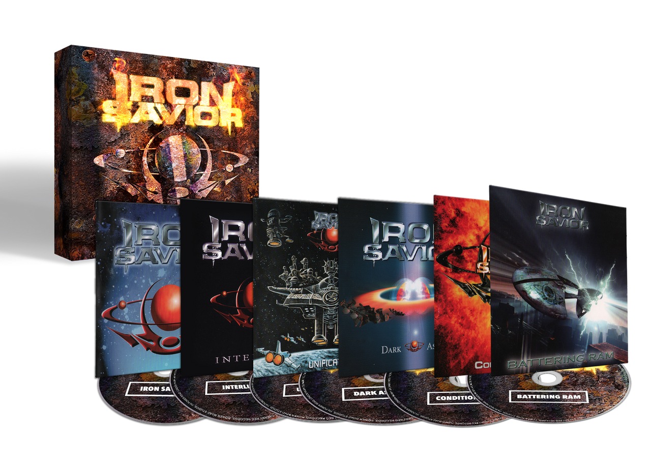 Iron Savior 'Riding On Fire - The Noise Years 1997-2004' 6CD Box Set