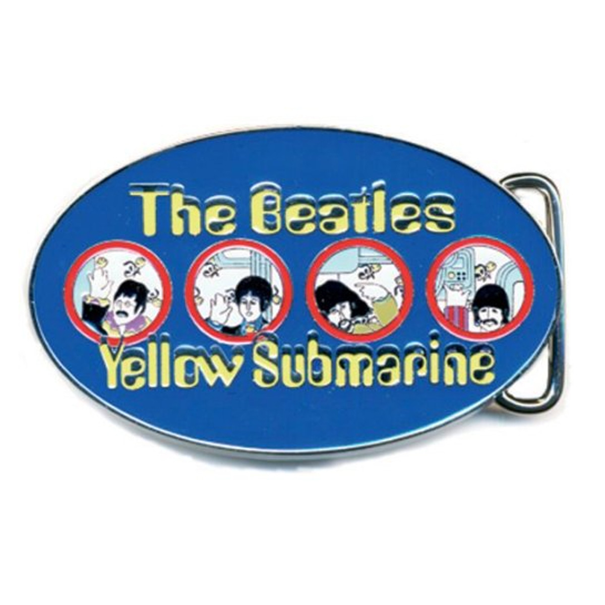 The Beatles 'Yellow Submarine Portholes' (Blue) Belt Buckle Ã‚Â ...