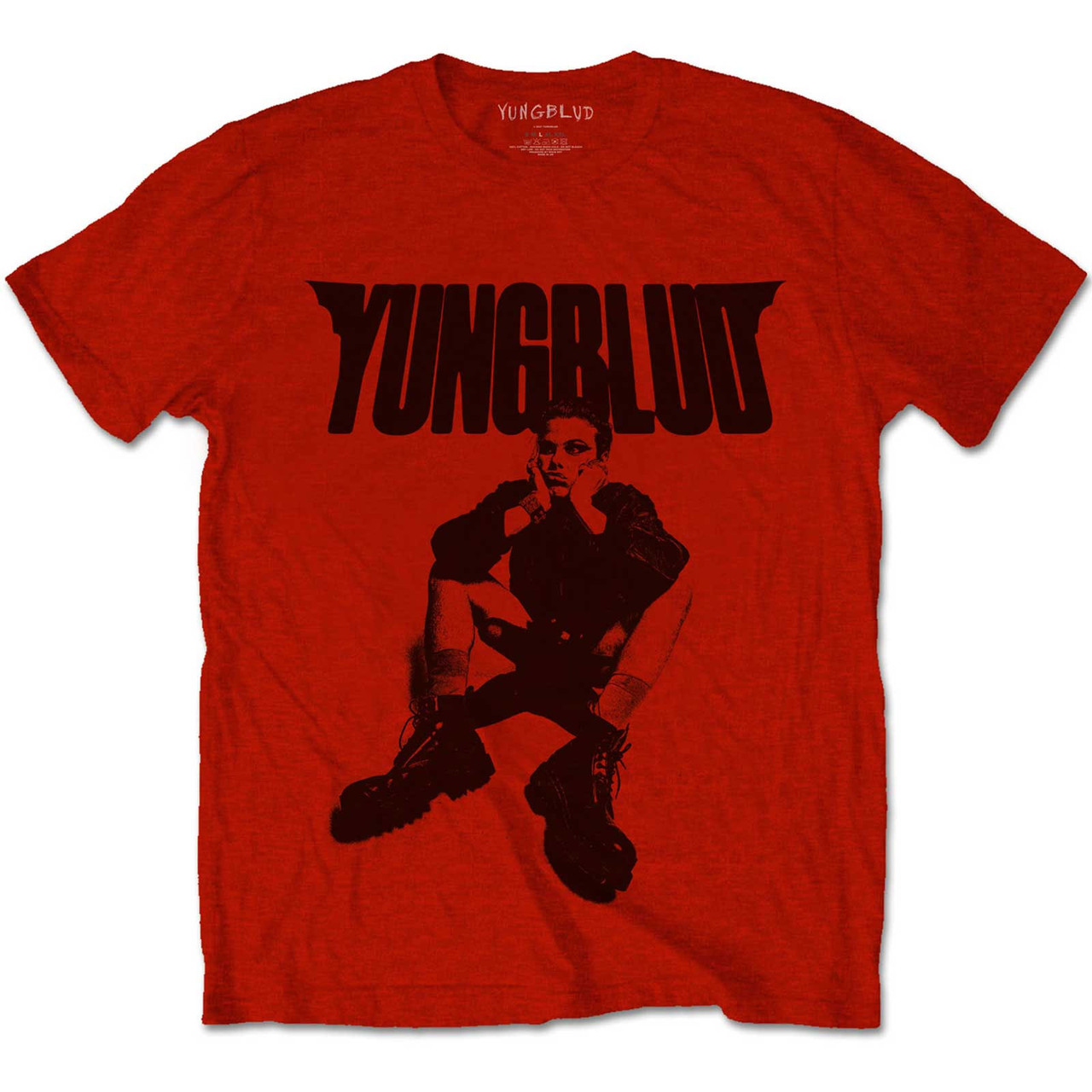 Yungblud R U OK Festival Red T Shirt Eyesore Merch Yungblud R U OK Festival Red T Shirt Eyesore Merch