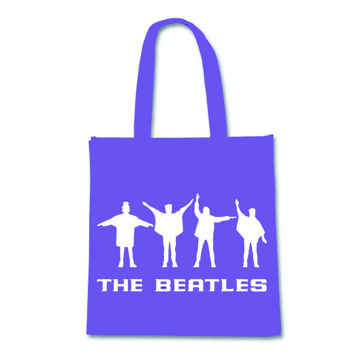 The Beatles 'Help! Semaphore' (Purple) Eco Tote Bag Ã‚Â¦ Eyesore Merch
