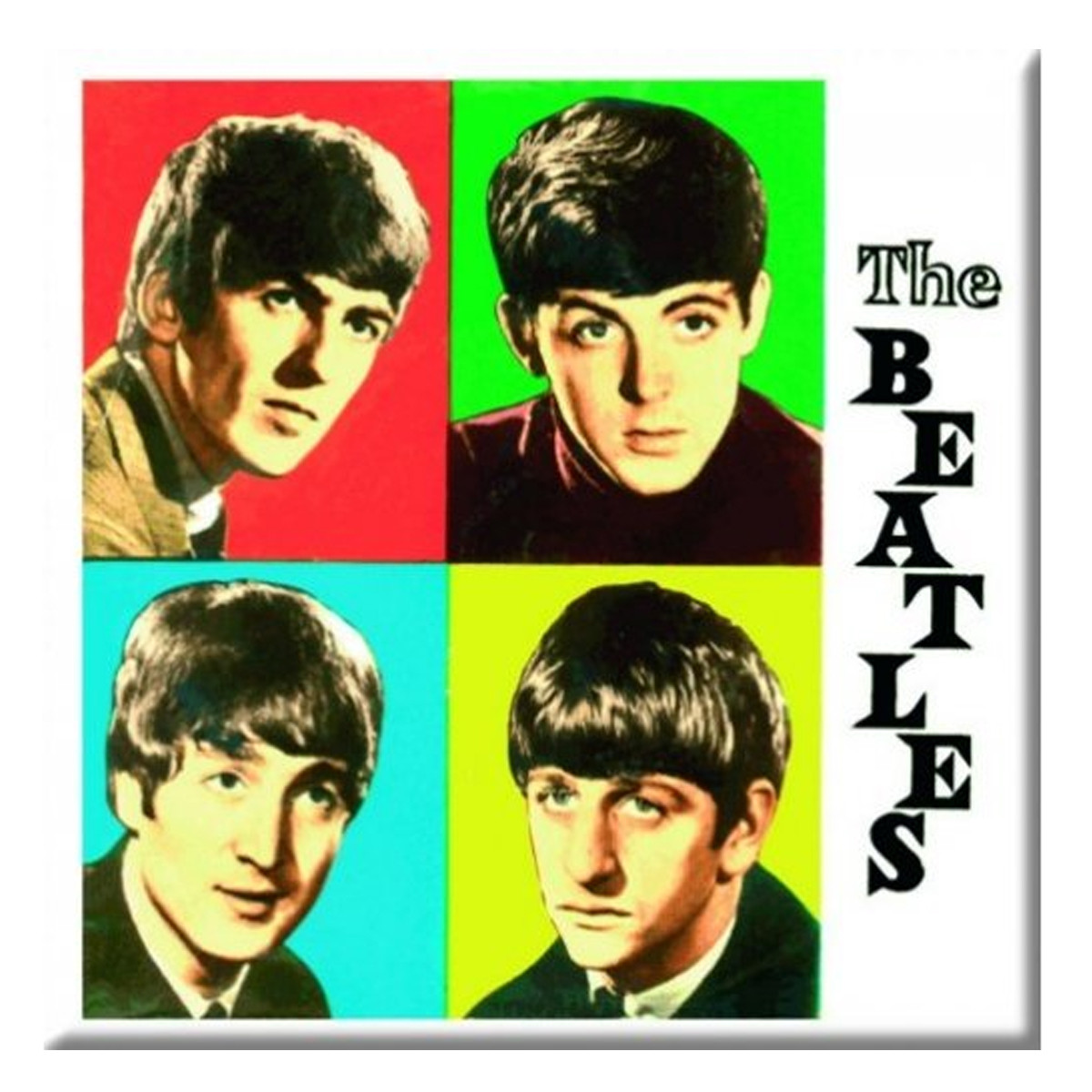 The Beatles 'Coloured Boxes' Fridge Magnet Ã‚Â¦ Eyesore Merch