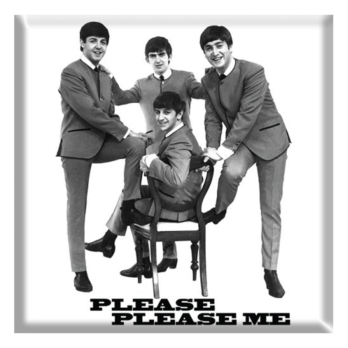 The Beatles 'Please, Please Me' Fridge Magnet Ã‚Â¦ Eyesore Merch