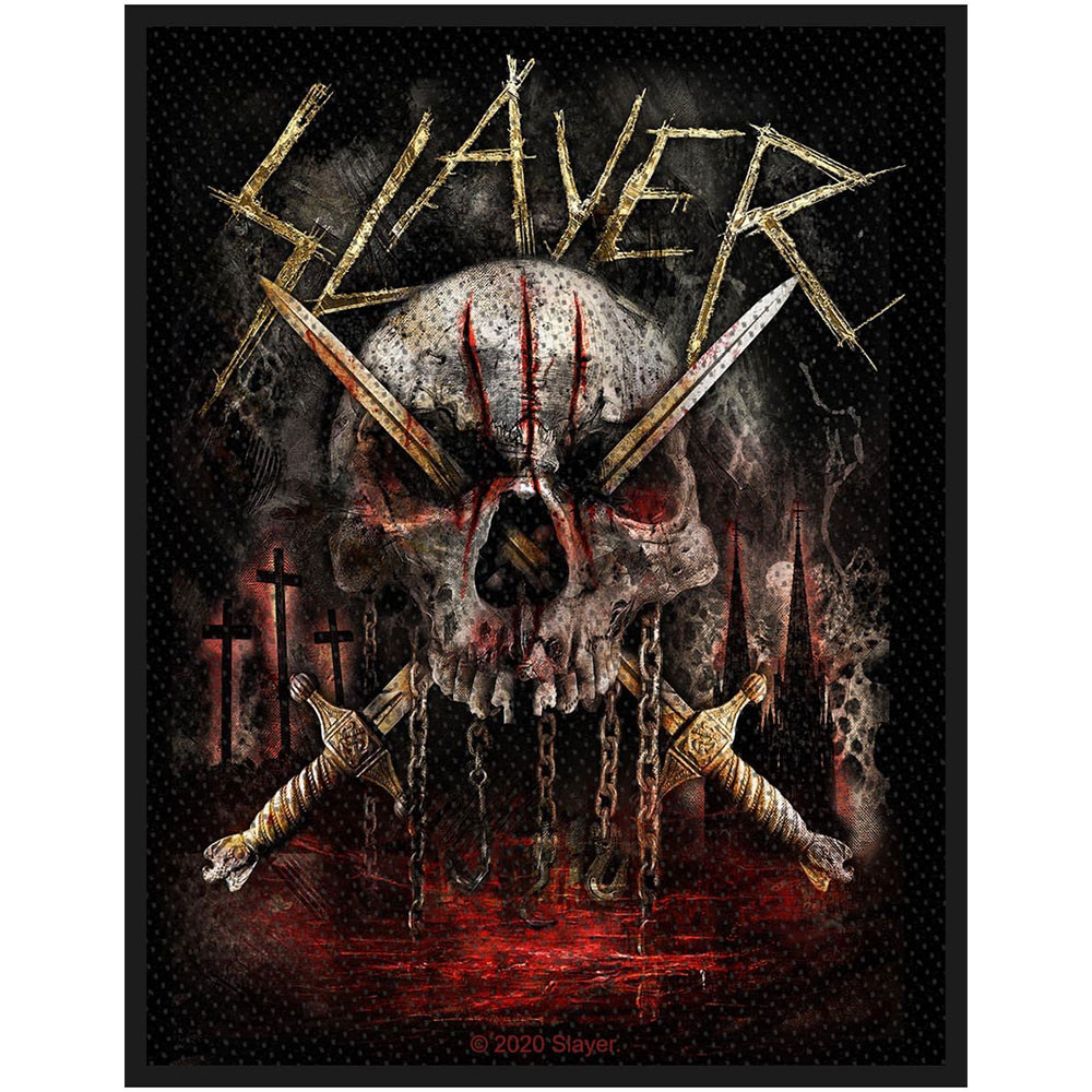 Slayer 'Skull & Swords' Patch | Eyesore Merch