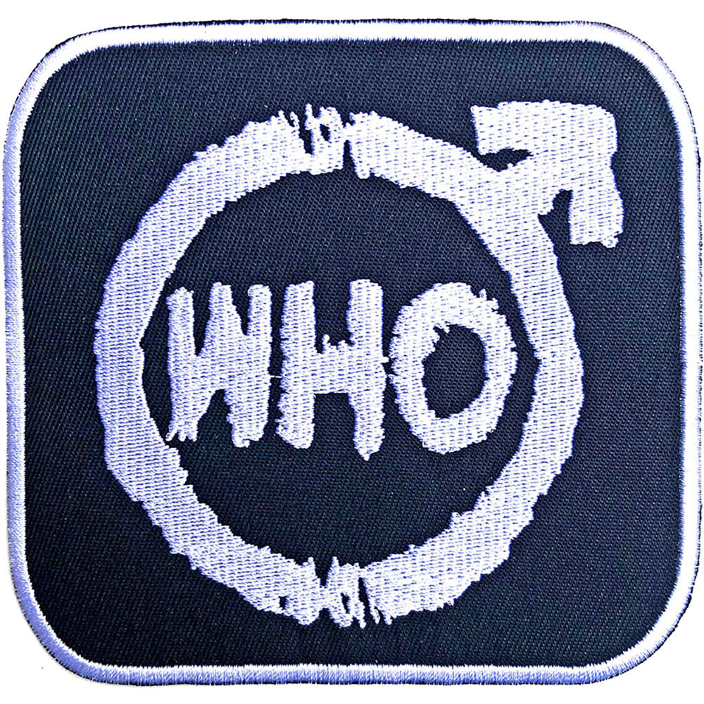 The Who 'Spray Logo' (Iron On) Patch | Eyesore Merch