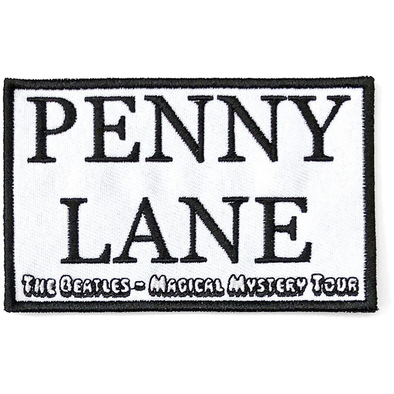The Beatles 'Penny Lane White' Patch | Eyesore Merch