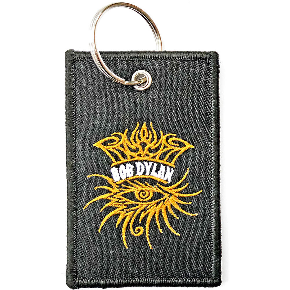 Bob Dylan 'Eye Icon' Patch Keyring | Eyesore Merch