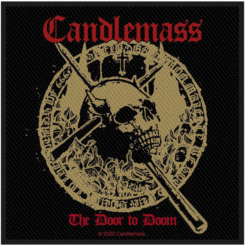 Candlemass 'The Door to Doom' Patch | Eyesore Merch