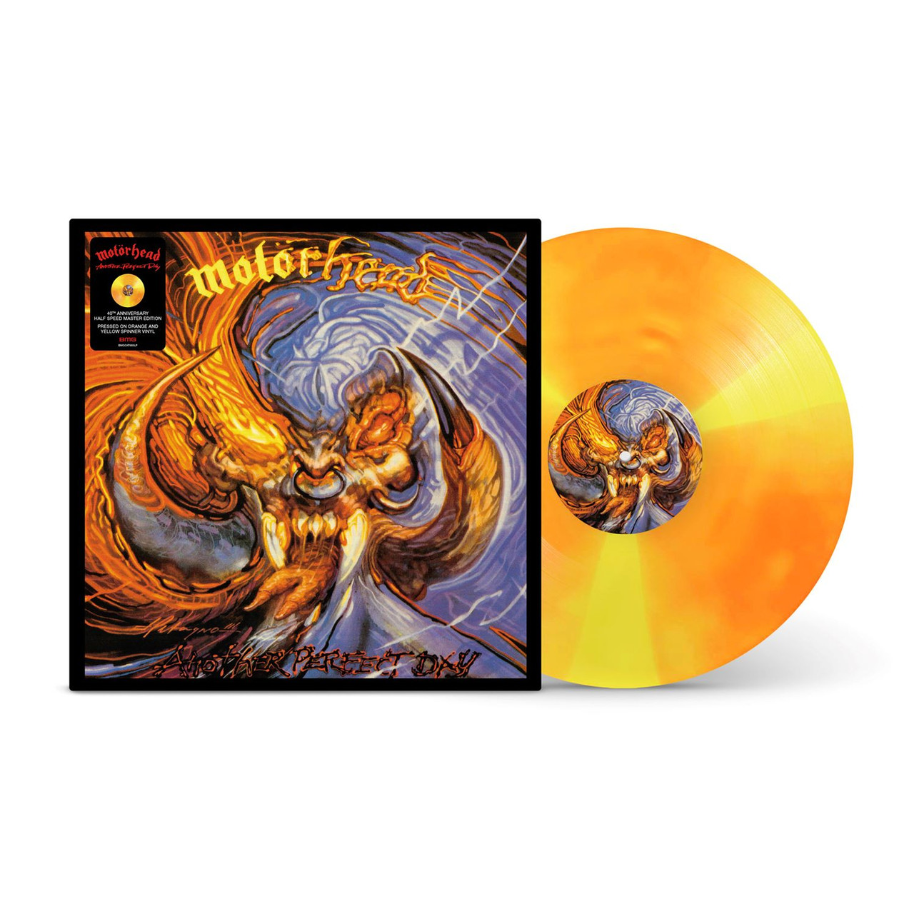 Motorhead 'Another Perfect Day' (40th Anniversary) LP Orange Yellow ...
