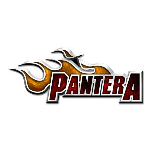 Pantera 'Flame Logo' Pin Badge | Eyesore Merch