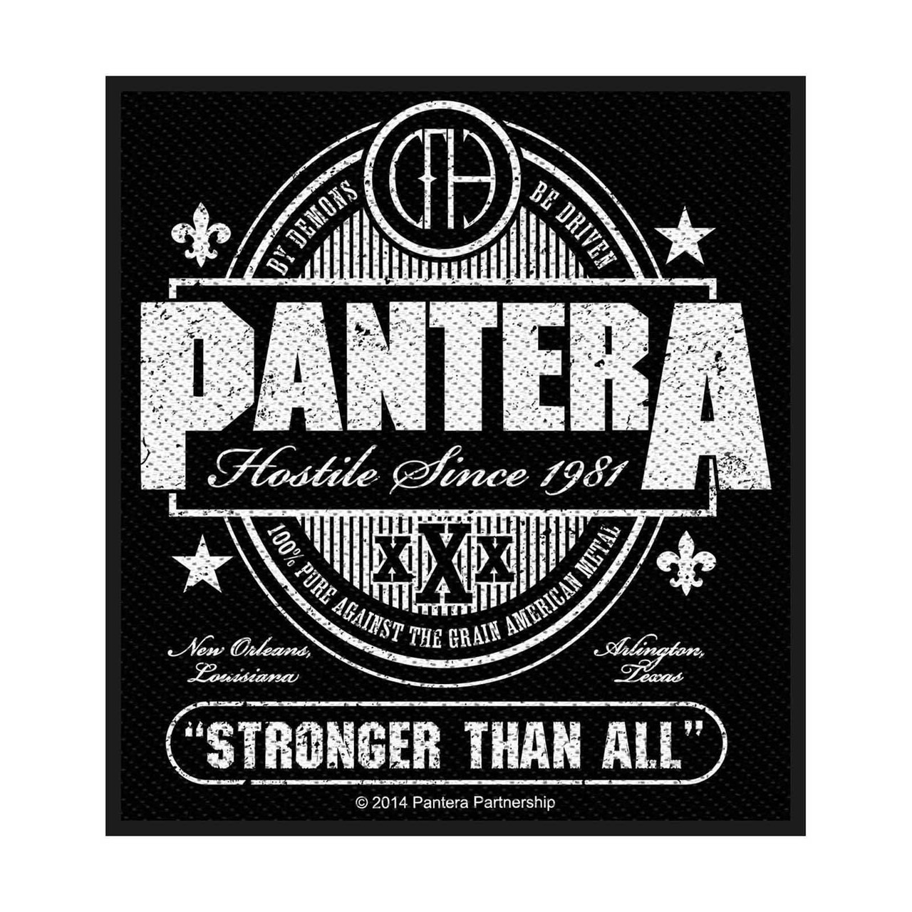 Pantera 'Stronger Than All' Patch | Eyesore Merch