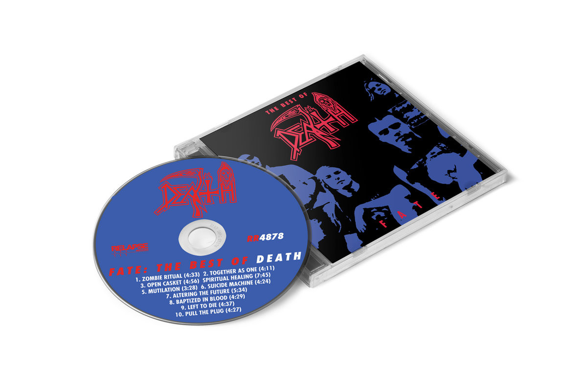 Death 'Fate: The Best Of Death' CD Jewel Case