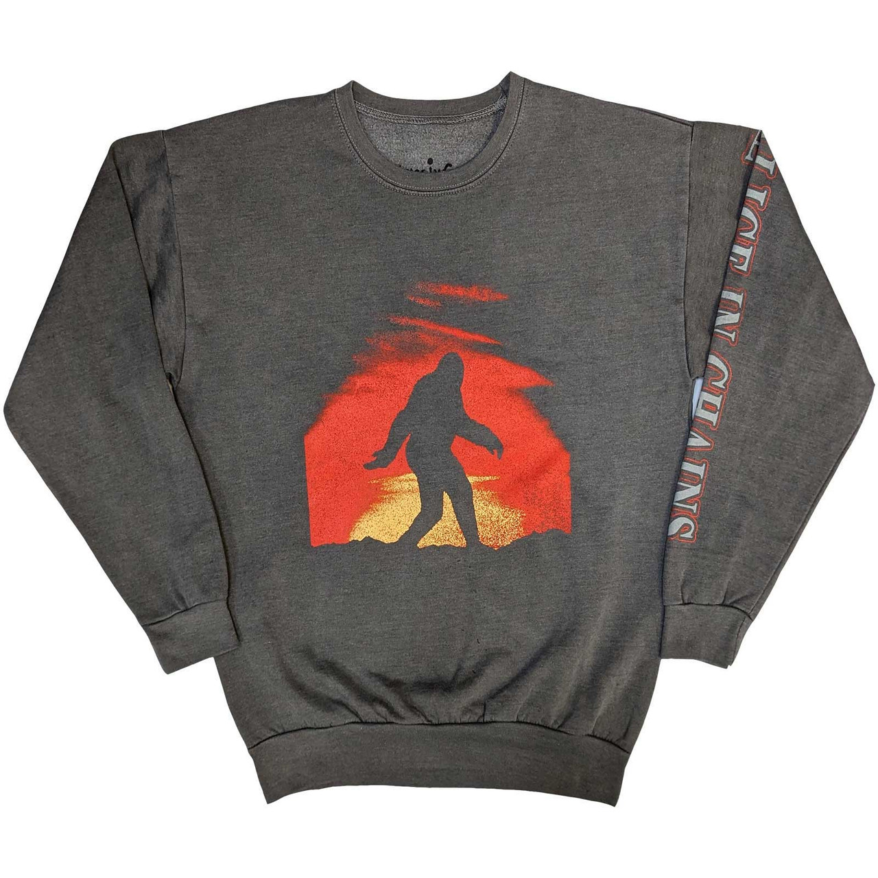 Alice In Chains 'Sasquatch Sunset' (Grey) Sweatshirt | Eyesore Merch