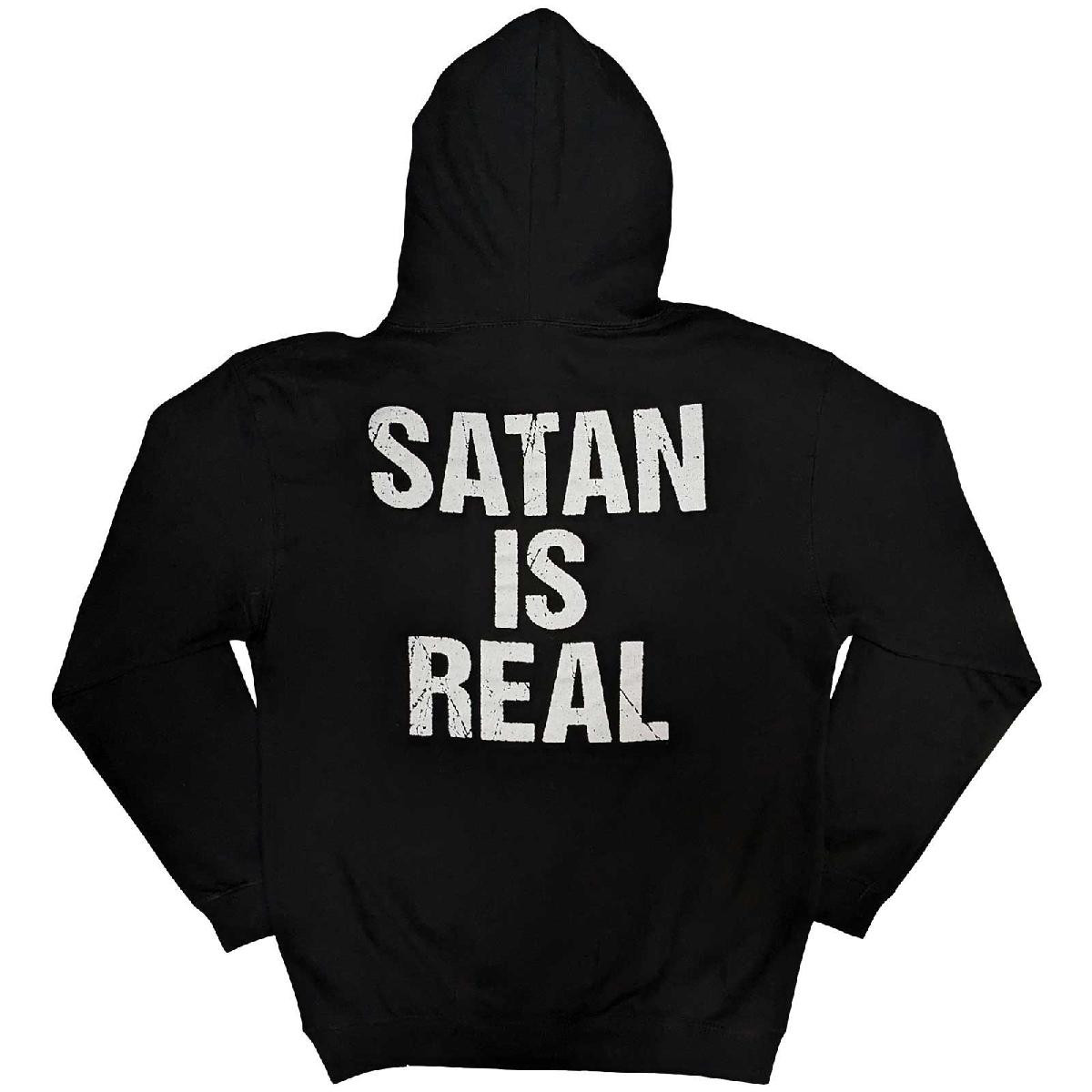 Kreator 'Satan Is Real' (Black) Pull Over Hoodie | Eyesore Merch
