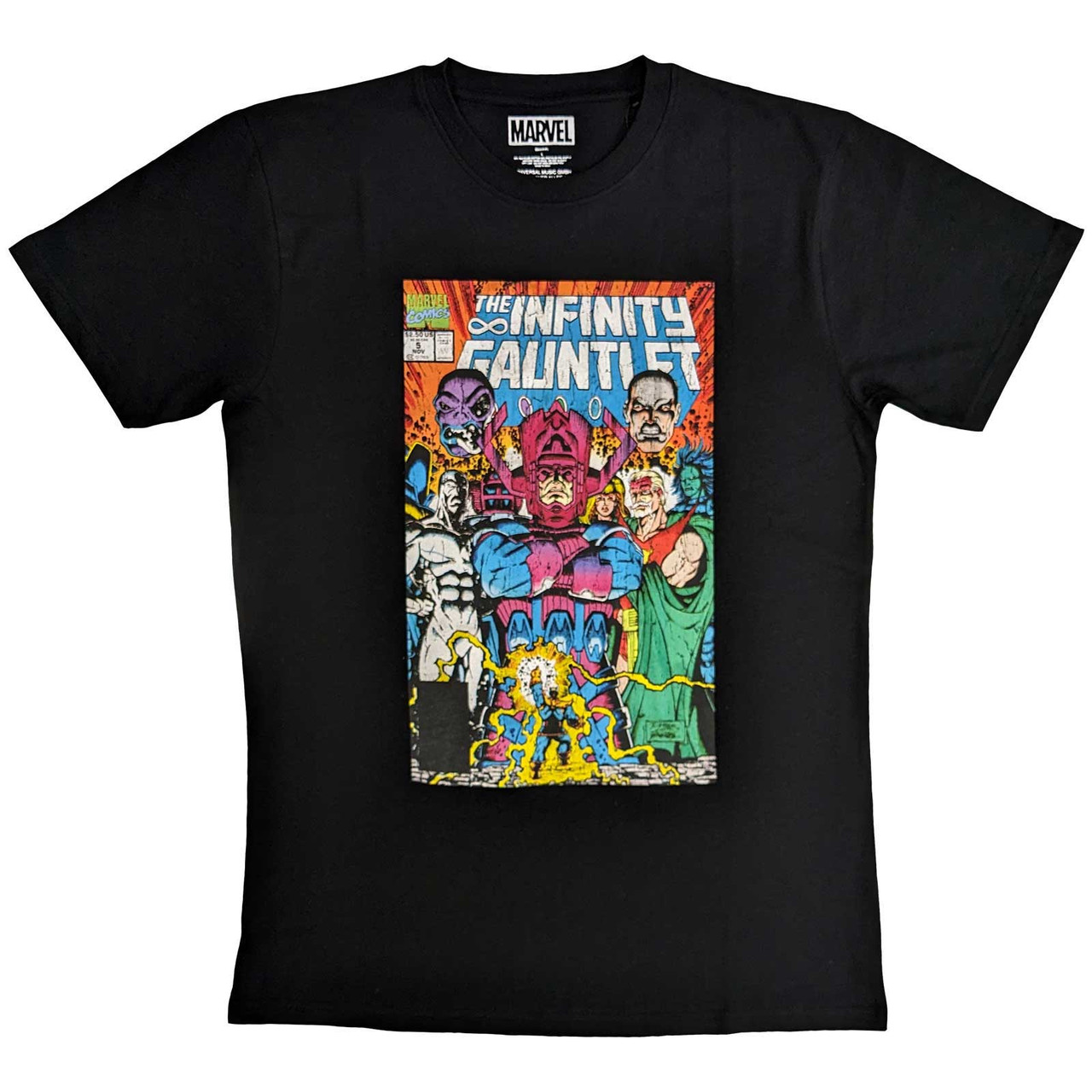 Marvel Comics 'Infinity Gauntlet' (Black) T-Shirt | Eyesore Merch