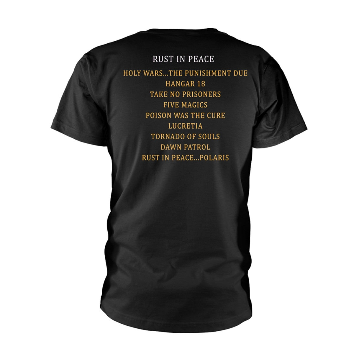 Megadeth 'Rust In Peace' (Black) T-Shirt | Eyesore Merch
