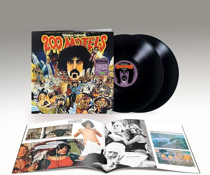 Frank Zappa '200 Motels' 2LP Gatefold 180gram Black Vinyl