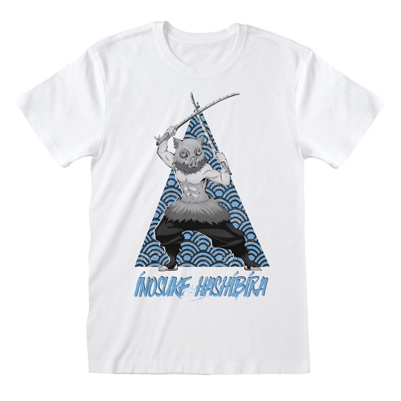 Demon Slayer 'Inosuke Triangle' (White) T-Shirt