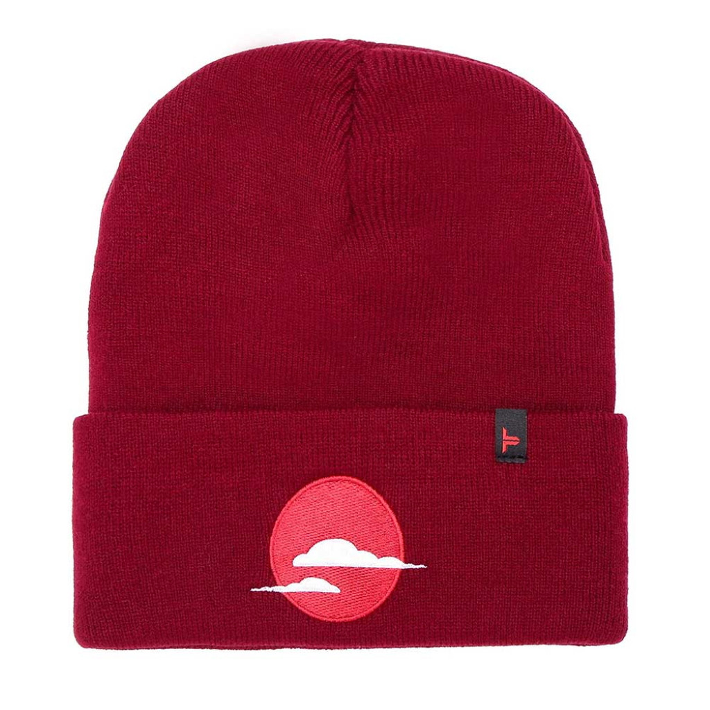 Tokyo Time 'Japan' (Maroon) Beanie Hat