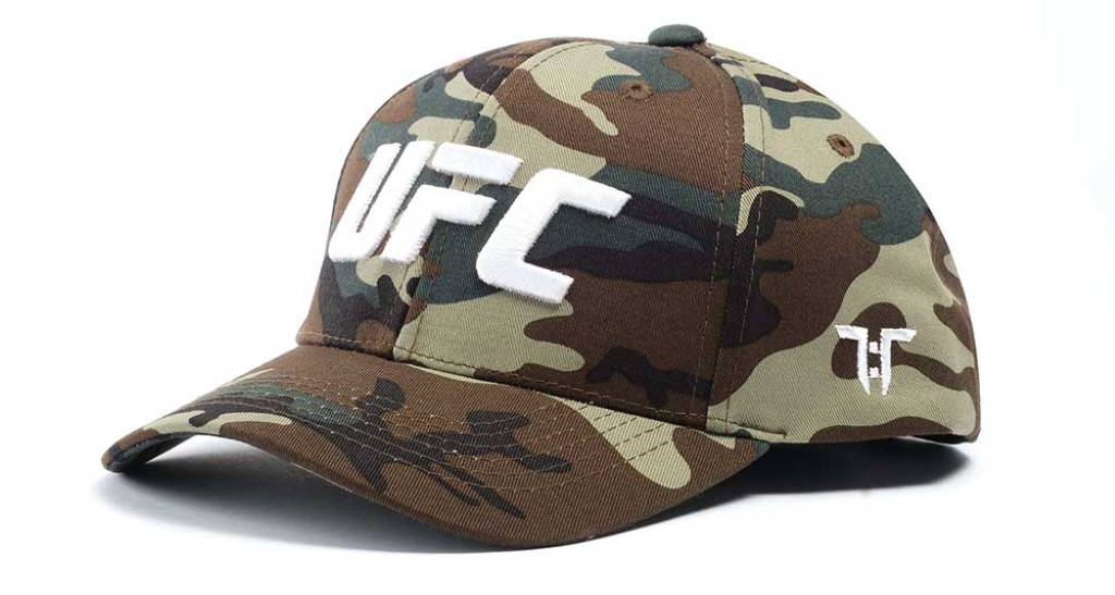 Tokyo Time x UFC 'White Logo' (Camo) Baseball Cap