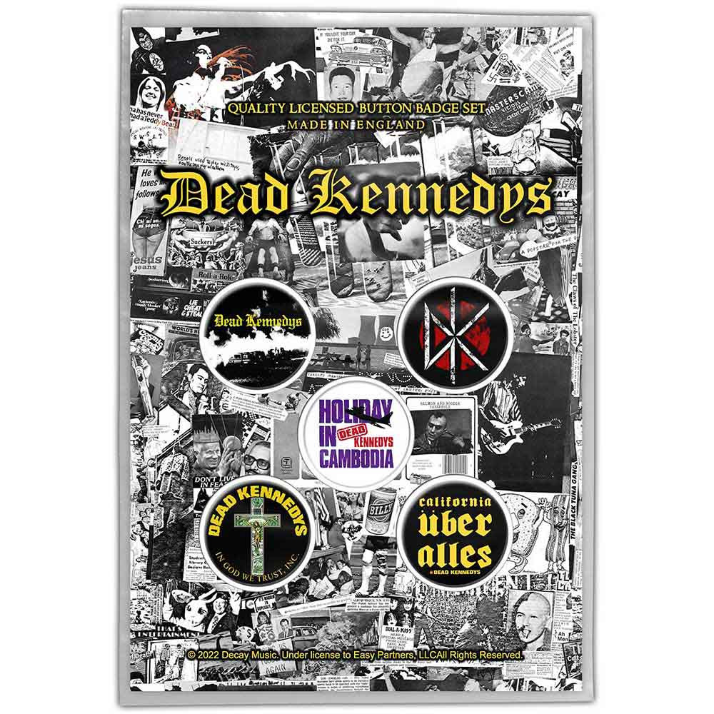 Dead Kennedys 'Fresh Fruit' Button Badge Pack | Eyesore Merch