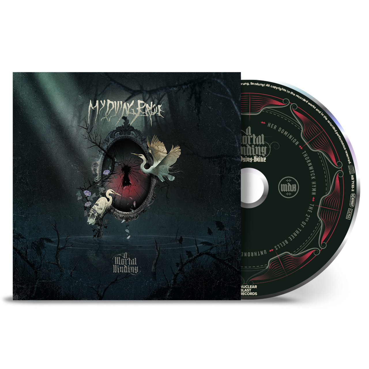 My Dying Bride 'A Mortal Binding' CD Jewel Case w/ EYESORE EXCLUSIVE ...