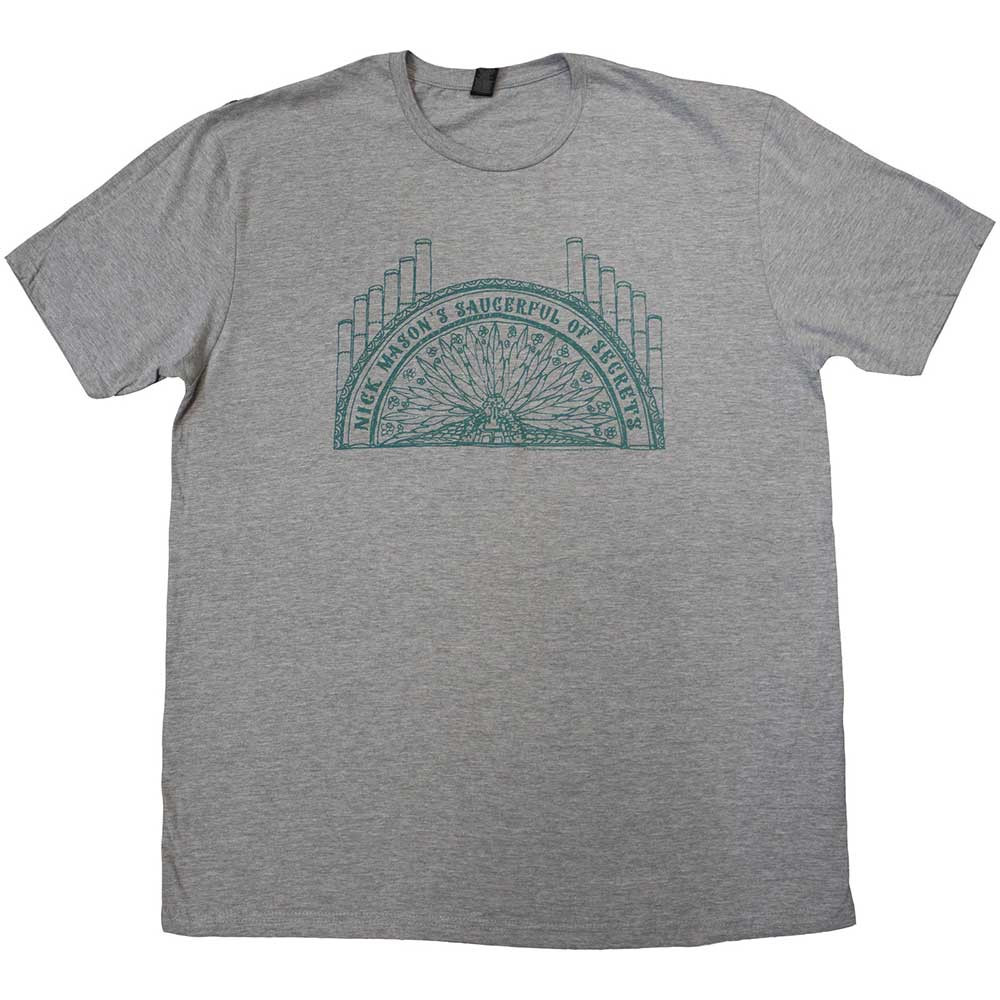 Nick Mason 'Saucerful of Secrets - Relic' (Grey) T-Shirt | Eyesore Merch