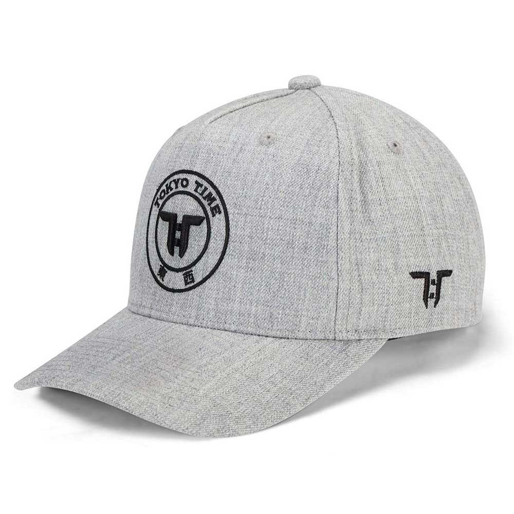 Tokyo Time 'TT Core Black Logo' (Grey) Snapback Cap | Eyesore Merch