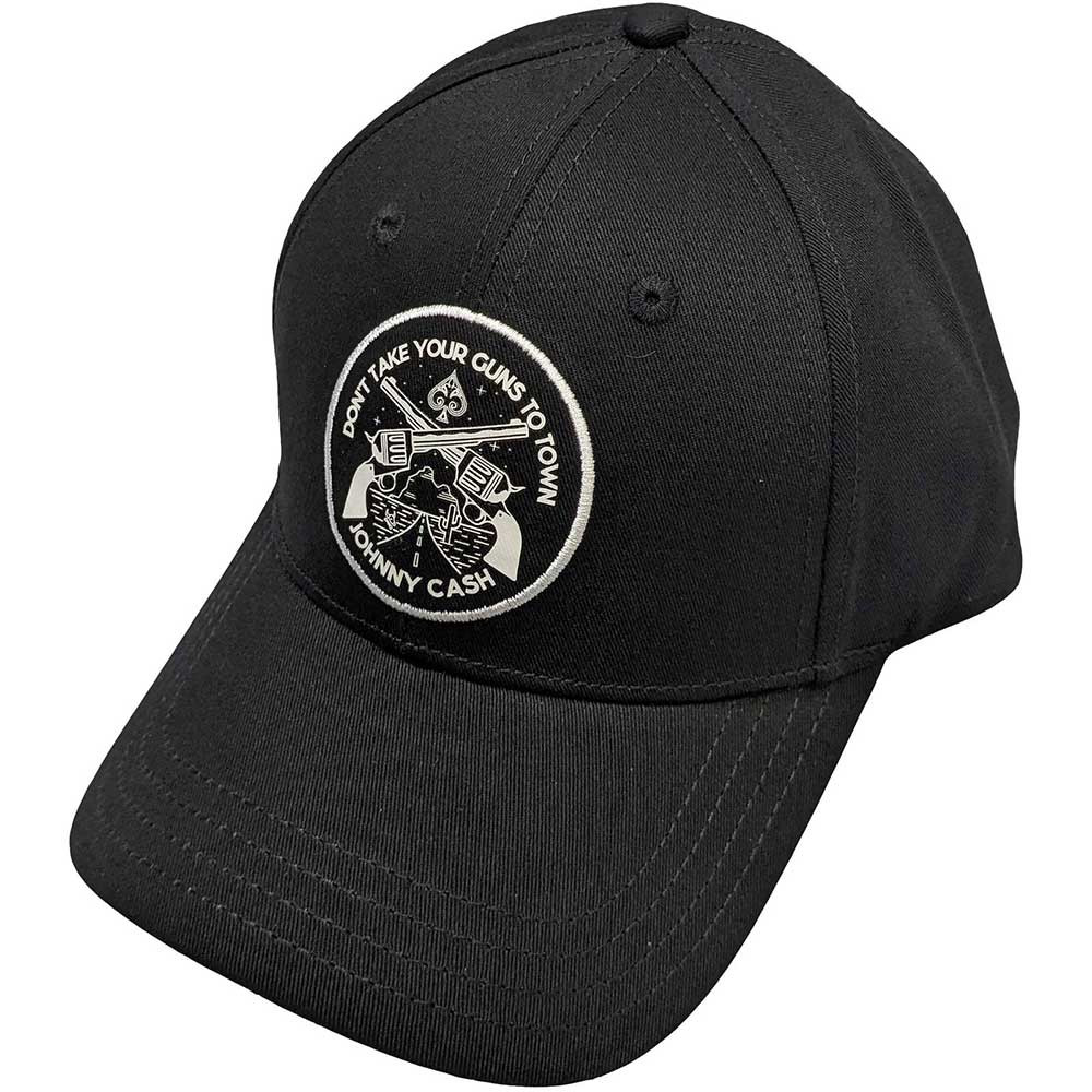 Johnny Cash 'Don't Take Your Guns' (Black) Baseball Cap | Eyesore Merch