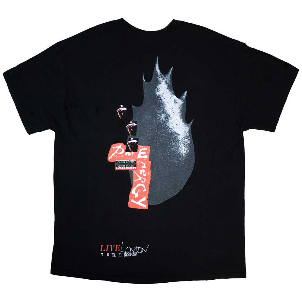 Travis Scott 'Summer Run 2023 London' (Black) T-Shirt | Eyesore Merch