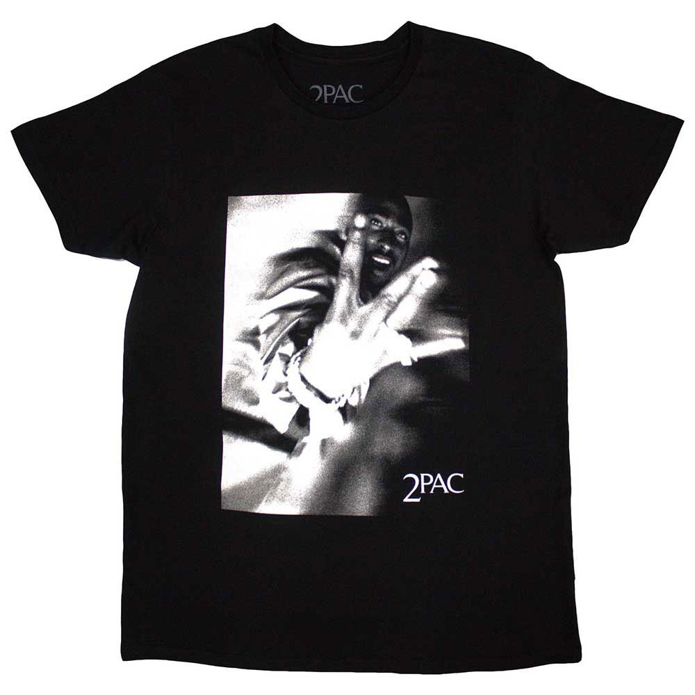Tupac 'Fingers' (Black) T-Shirt | Eyesore Merch