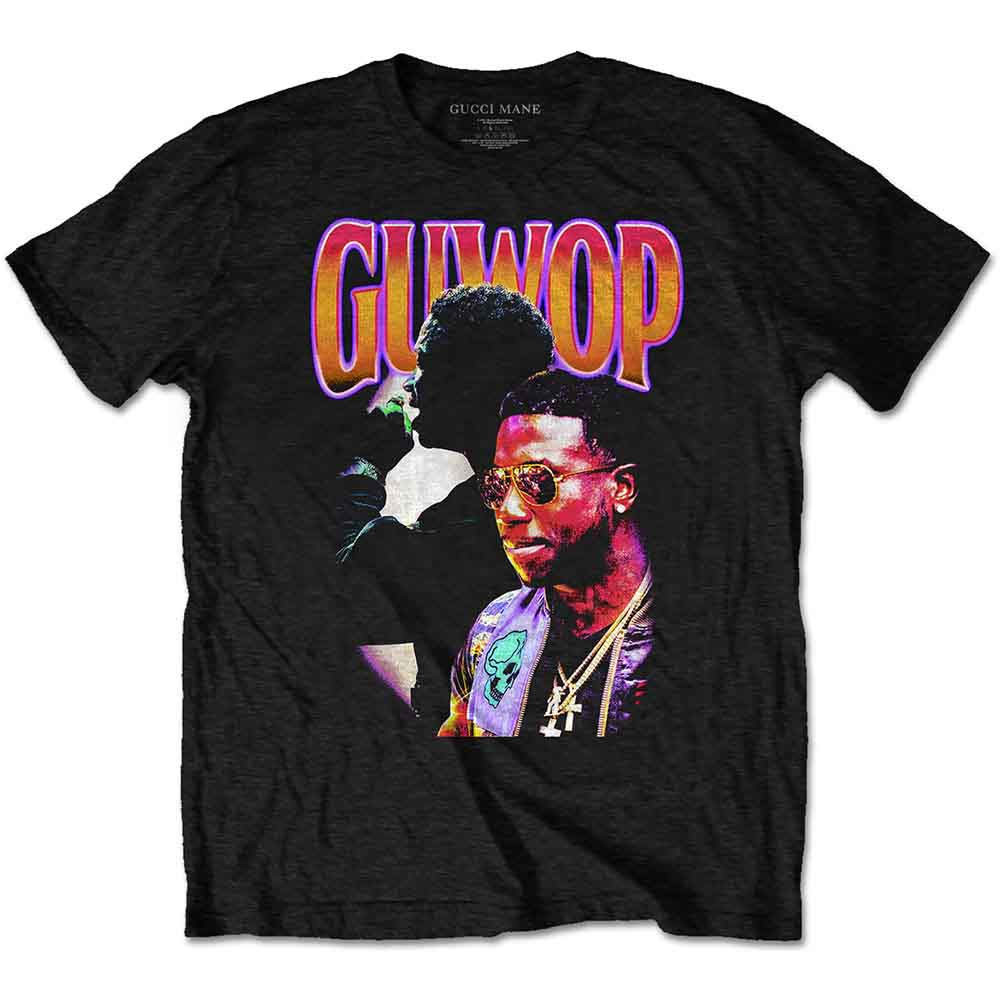 Gucci Mane 'Gucci Collage' (Black) T-Shirt | Eyesore Merch
